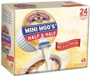 Amazon.com | Mini MOO'S Half & Half.5 OZ, 24/Box: Creamers