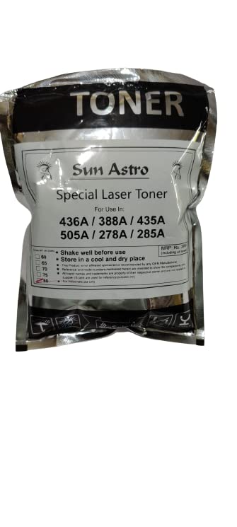 ORAM Laser Toner Powder for HP Special Laser Toner 80 Gram for Use in ...