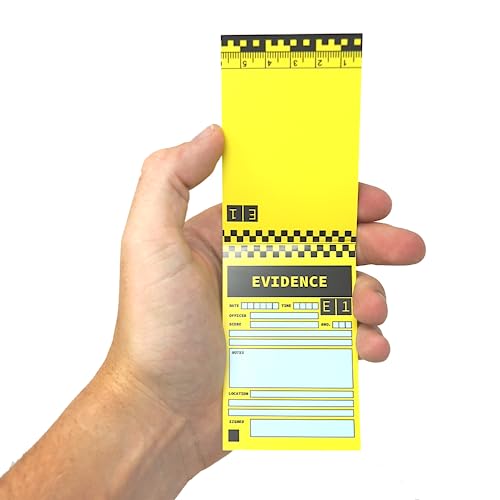 Panda Loco [10 PACK] CSI Crime Scene Number Markers – Funny Novelty ...