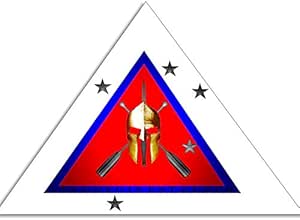 Amazon.com - White Triangle Shaped MARSOC Spartan Helmet Paddles ...