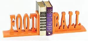 Amazon.com: Football Bookend Glitter: No, Left Bookend Color: Coral ...
