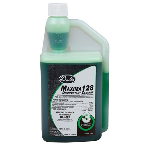 Brulin 161041-26 Maxima 128 Disinfectant Cleaner, 32 oz Canteen ...