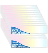 AIKVSXER 6 Pack 1x4 LED Flat Panel Light Surface Mount LED Ceiling ...