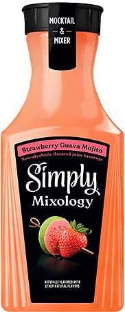 Amazon.com : Simply Mixology, Strawberry Guava Mojito, 52 oz. : Grocery ...