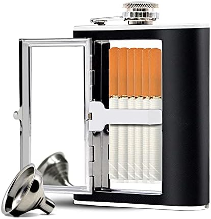 Kitwinney Stainless Steel Flask, Leak-Proof Pocket Hidden Flask with ...
