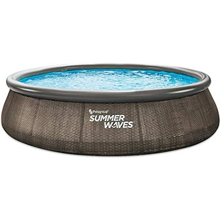 Amazon.com: Summer Waves 15ft x 36in Quick Set Inflatable Above Ground ...