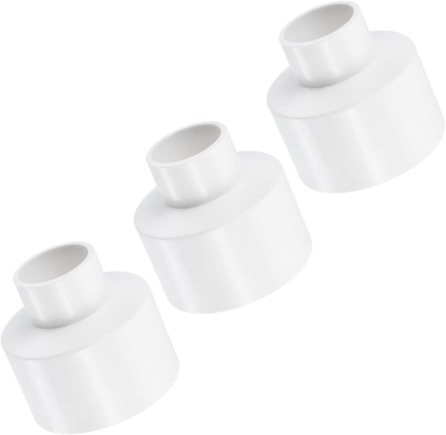 Amazon.com: Edinstry PVC Reducer Pipe Fittings Straight Coupling ...