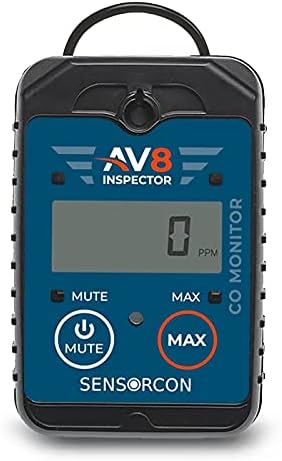 Sensorcon AV8 Inspector AV8-CO-01 Carbon Monoxide Monitor for Aviation ...