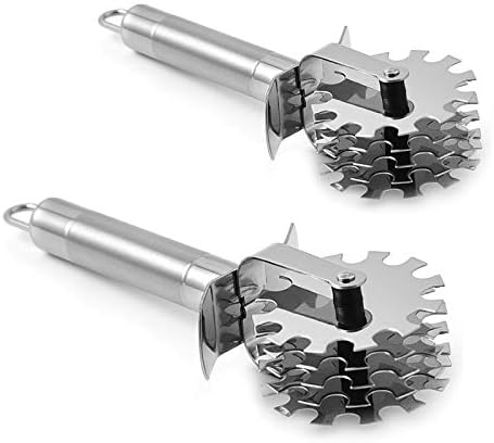 2 Pieces Stainless Steel Meat Tenderizer Roller Steak Hammer Chicken ...