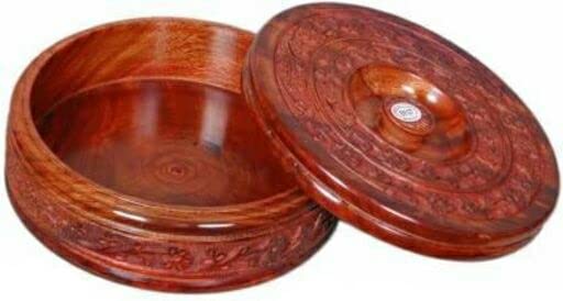 Buy LaNorme - Wooden Hot Pot / Chapati Box / Roti Dabba / Serving ...