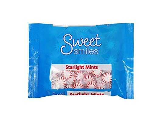 Amazon.com : Sweet Smiles 1 Pack Starlight Mints 12 oz Peppermint Candy ...