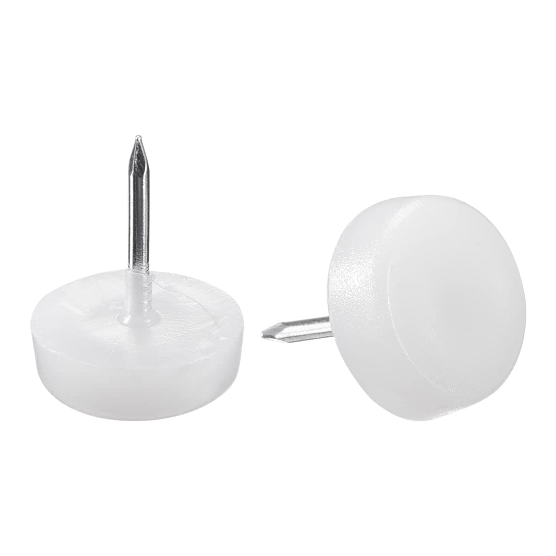 uxcell Furniture Feet Nail Plastic Glide Nails Chair Table Leg ...