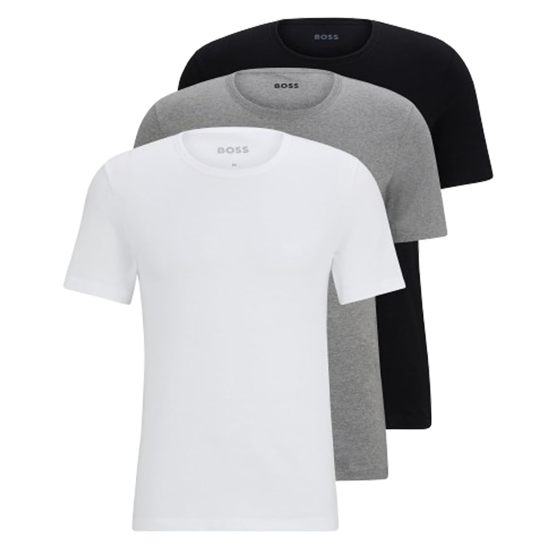 Amazon.co.jp: [HUGO BOSS] [ヒューゴボス] Tシャツ クルーネック 半袖 ワンポイント シンプル クラシック ...