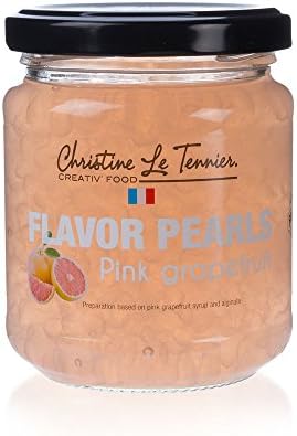 Amazon.com : Christine Le Tennier Pink Grapefruit Flavor Pearls - 7 oz ...