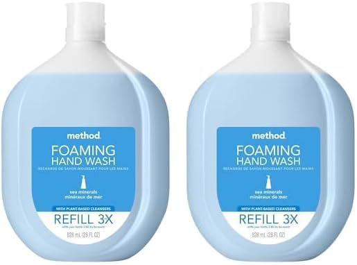 Amazon.com : Method Foaming Hand Soap Refill, Sea Minerals, Recyclable ...