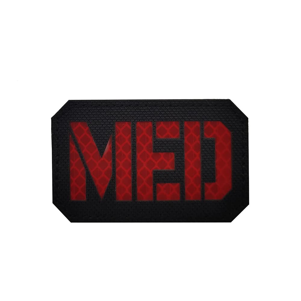 Amazon.com: Reflective MED Patch IR Infrared EMT EMS Paramedic Medical ...