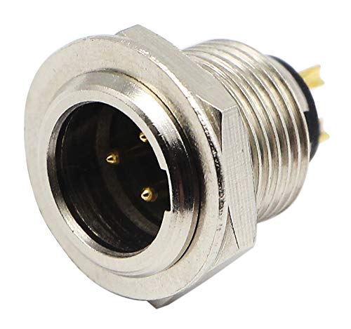 Snapklik.com : zdyCGTime DIY 3 Pin Mini XLR Adapters 3 Pin Mini XLR ...