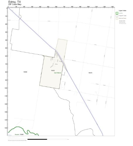 Zip Code Wall Map Of Edroy Tx Zip Code Map | Desertcart Sri Lanka