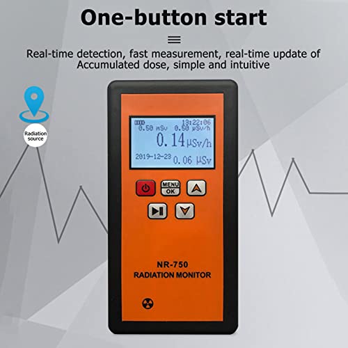 Handheld Nuclear Radiation Detector, X, Y and Hard Beta Rays Dosimeter ...