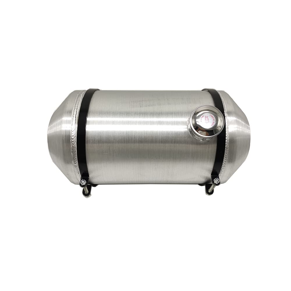 Amazon.com: JSD AUTO PARTS 6.25 Gallons Fuel Tank Spun Aluminum 10"x18 ...