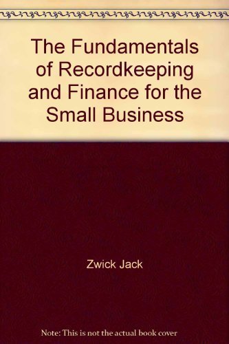 Amazon.com: The Fundamentals of Recordkeeping and Finance for the Small ...