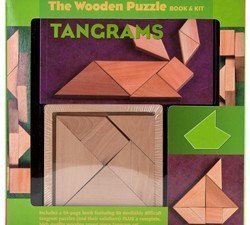Tangrams the Wooden Puzzle Book & Kit: 9781594120619: Amazon.com: Books
