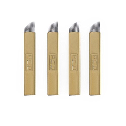 Amazon.com : Pro Beauty Supplies 18 Needle Microblade Needle For Semi ...