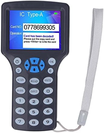 Amazon.com: HERNAS RFID Reader Writer Duplicator, Multi Frequencies RFID Smart Card Programmer ...