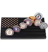 Amazon.com: Samplife Challenge Coin Display Stand,Three-Tier Coin Rack ...
