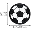 Amazon.com: 30 Pcs Soccer Ball Embroidered Patches Iron and Sew On ...