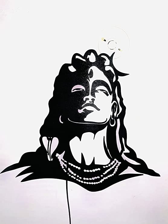Rising Craft ADIYOGI Wall Light 3D Hand Made Wall Hanging Light for ...
