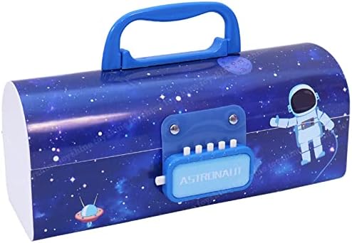 Toyshine Pencil Box With Code Lock Pen Case Large Capacity Multi-Layer ...