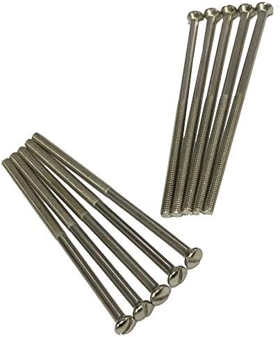 75mm Chrome Electrical Screws Long 40mm, 50mm, 75mm Socket Switch Screw ...