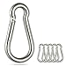 sprookber Stainless Steel Spring Snap Hook Carabiner - 304 Stainless ...