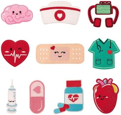 Amazon.com: Red Nurse with Needle, Bandaid, and Medical First Aid Kit ...