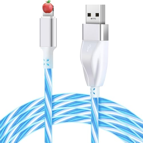iPhone Charger Cable 1.5M/5FT Long Light-ing Cable 66W/6A iPhone Fast ...