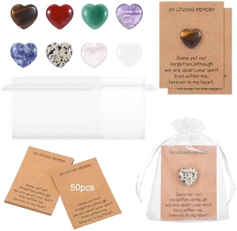 Amazon.com : 50Pcs Funeral Sympathy Favors Set,Celebration of Life ...