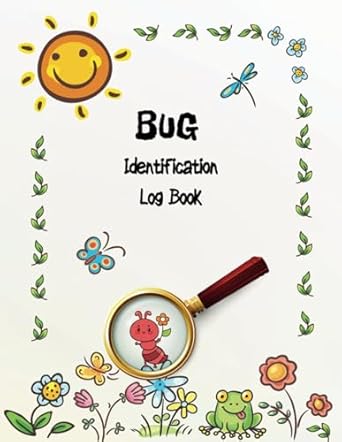 Amazon.com: Bug Identification Log Book: Activity Book for Kids, Insect ...