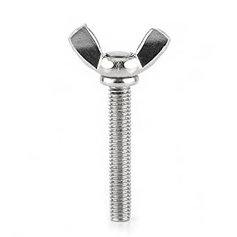 Machine Screw, 5PCS 8 Types M5 Butterfly Wing Nuts Assortment Kit, 304 ...