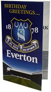 Everton FC Birthday Card : Amazon.co.uk: Stationery & Office Supplies