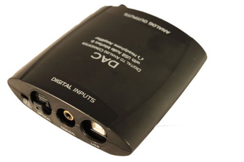 Buy Digital to Analog Audio Converter with USB and Headphone Amplifier ...