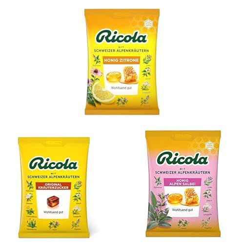 Ricola Original Schweizer Kräuter-Bonbons Bundle : Amazon.de ...