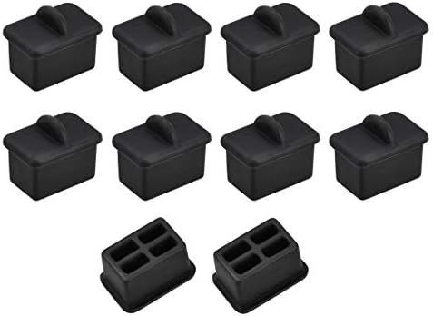 Amazon.com: uxcell 10pcs SFP-A Silicone Protectors Port Anti Dust Cap ...