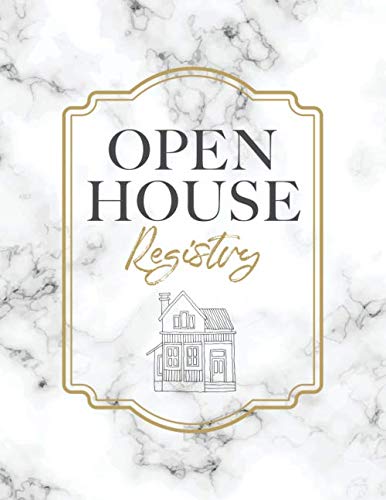 Open House Registry: Real Estate Visitor Sign In Book Book - Guest ...