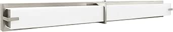 LUXRITE 48 Inch LED Vanity Lights Brushed Nickel Bathroom Light ...