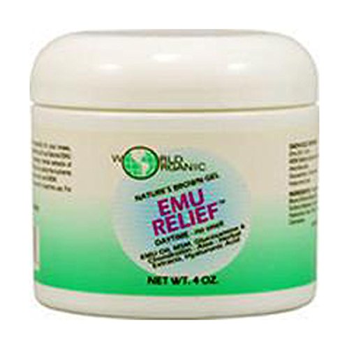 Amazon.com: WORLD ORGANICS EMU Relief Gel Daytime Formula 4 OZ : Health ...