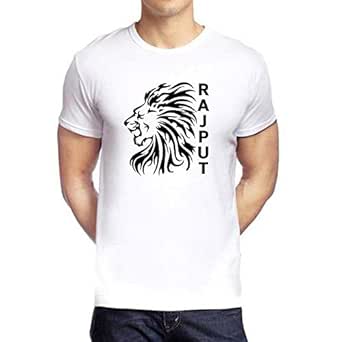 Buy DIGINEED INTERNATIONAL Rajput Printed White T-Shirt at Amazon.in