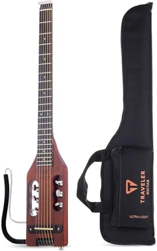 Amazon.com: Traveler Guitar Ultra-Light Acoustic Guitar Antique Brown ...