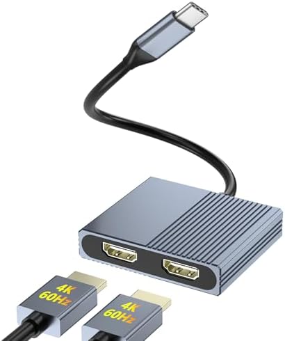 Amazon.com: Docking Station Dual Monitor, USB C Docking Station, HDMI ...