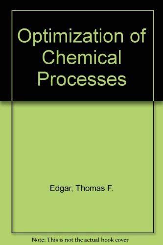 Buy Optimization of Chemical Processes Book Online at Low Prices in ...